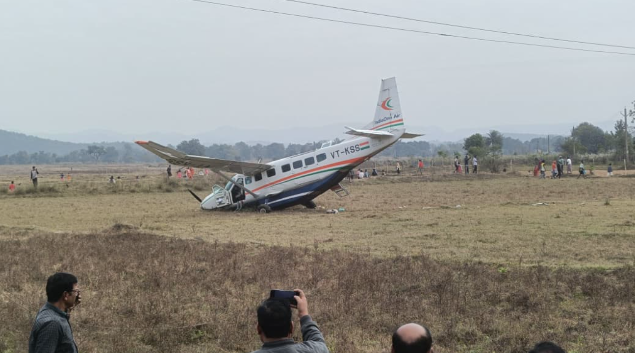 IndiaOne Air Aircraft Crash-Lands in Odisha After Technical Issue, 6 ...